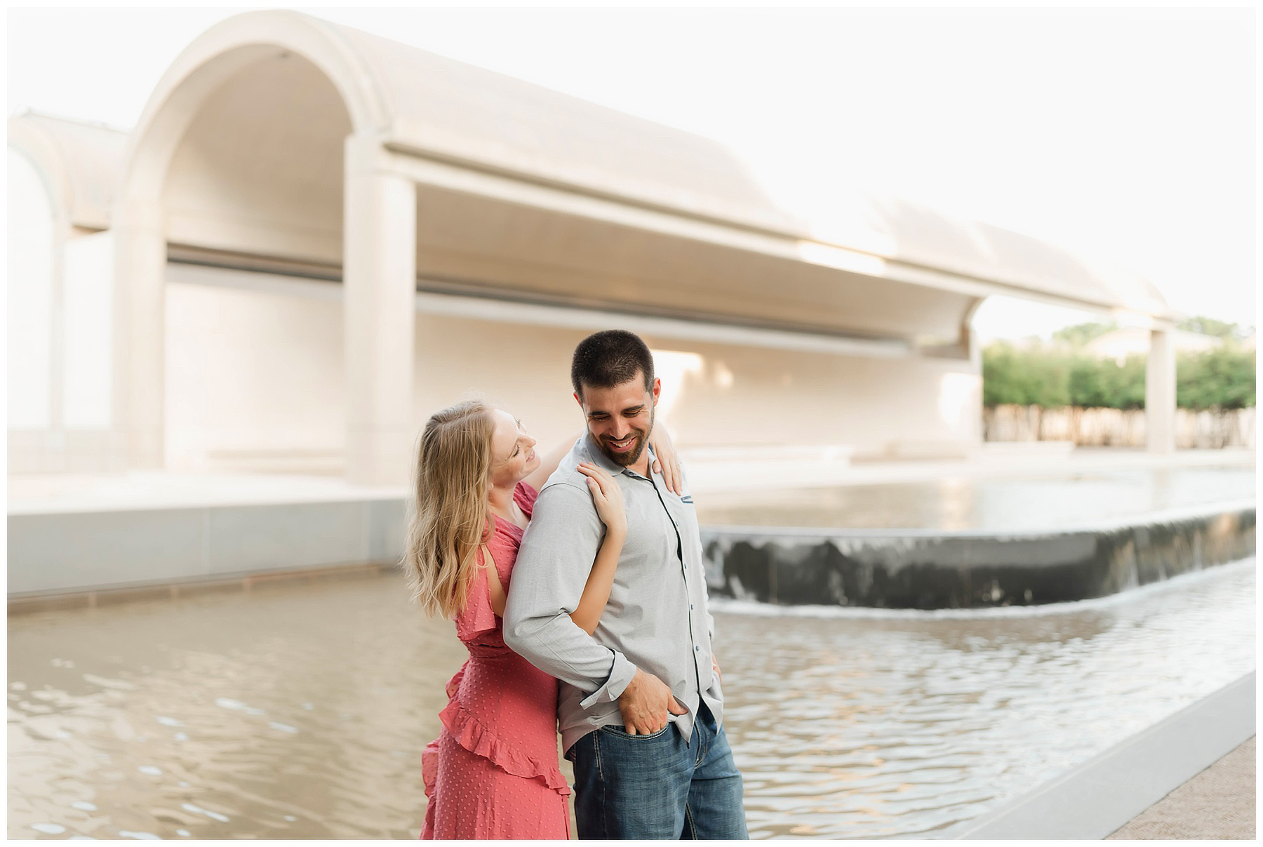 Erika + Justin //Kimbell Art Museum Engagement Session - www ...