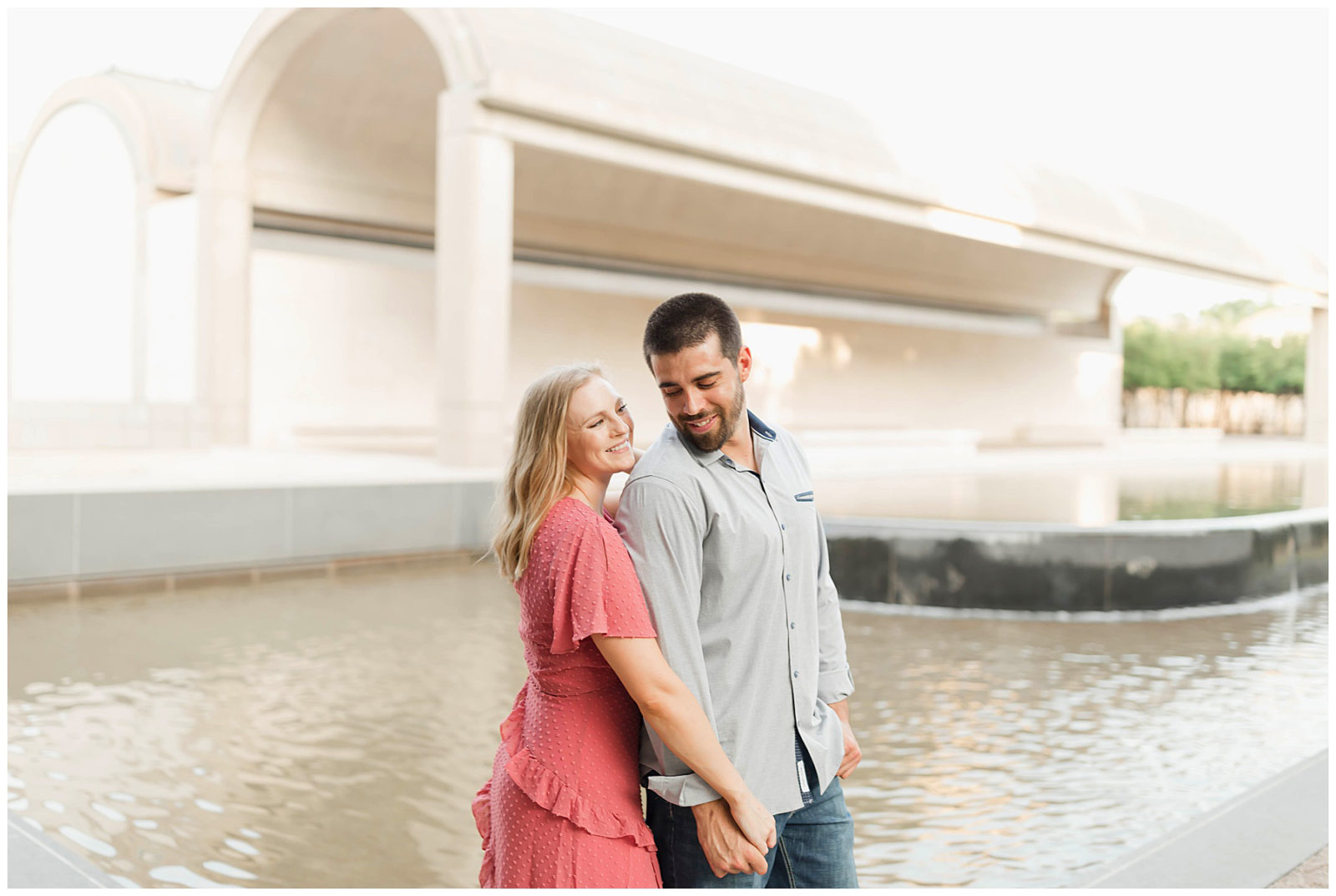 Erika + Justin //Kimbell Art Museum Engagement Session - www ...