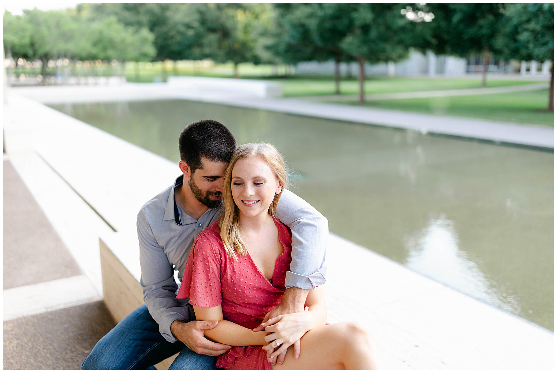 Erika + Justin //Kimbell Art Museum Engagement Session - www ...